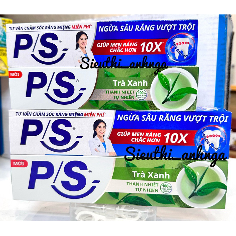P/s Green Tea Toothpaste/Caries Prevention Tube 100g/180g | Shopee ...