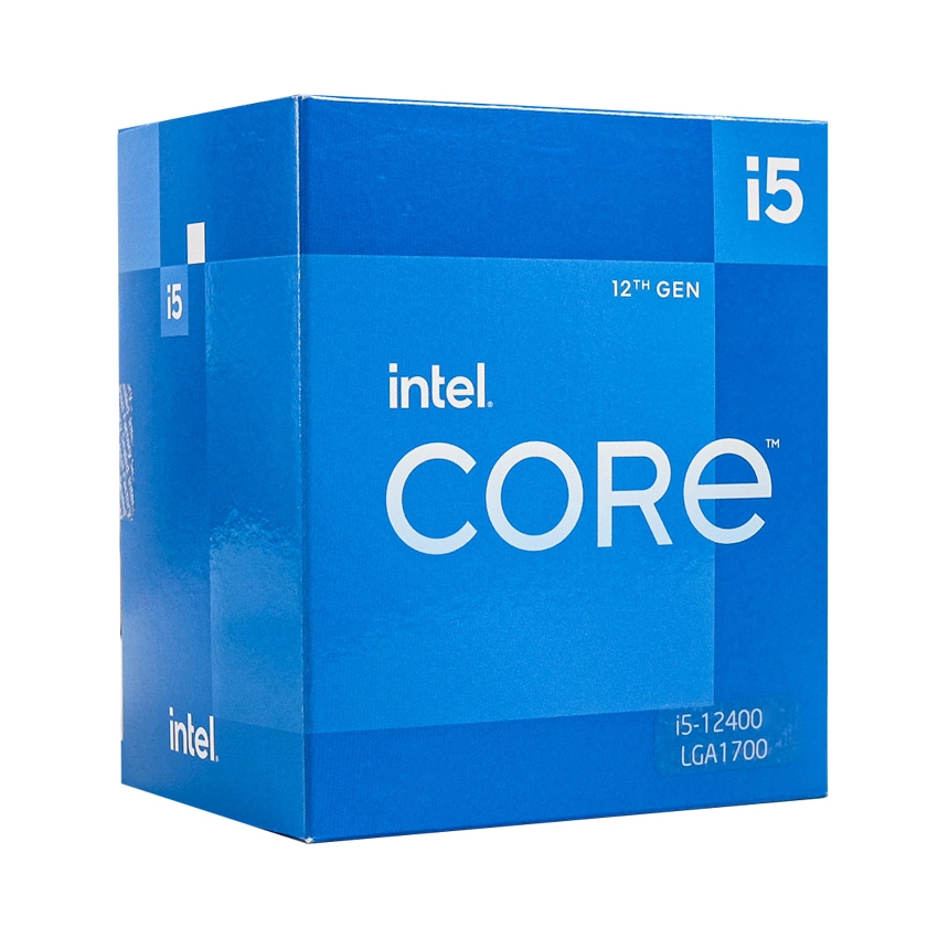 Intel Core i5 12400 2.6GHz CPU (Socket 1700, 6 cores 12 threads 18Mb ...