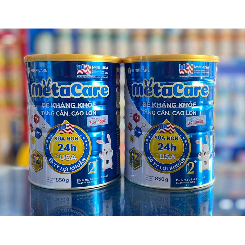 [Combo Of 2 Cans] Nutricare Metacare 2+ Powdered Milk (850g) | Shopee Singapore