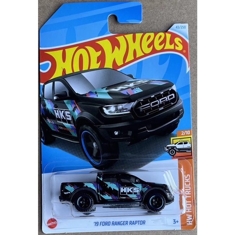 Genuine Hot Wheels 19 Ford Ranger Raptor car model, scale 1:64 | Shopee ...