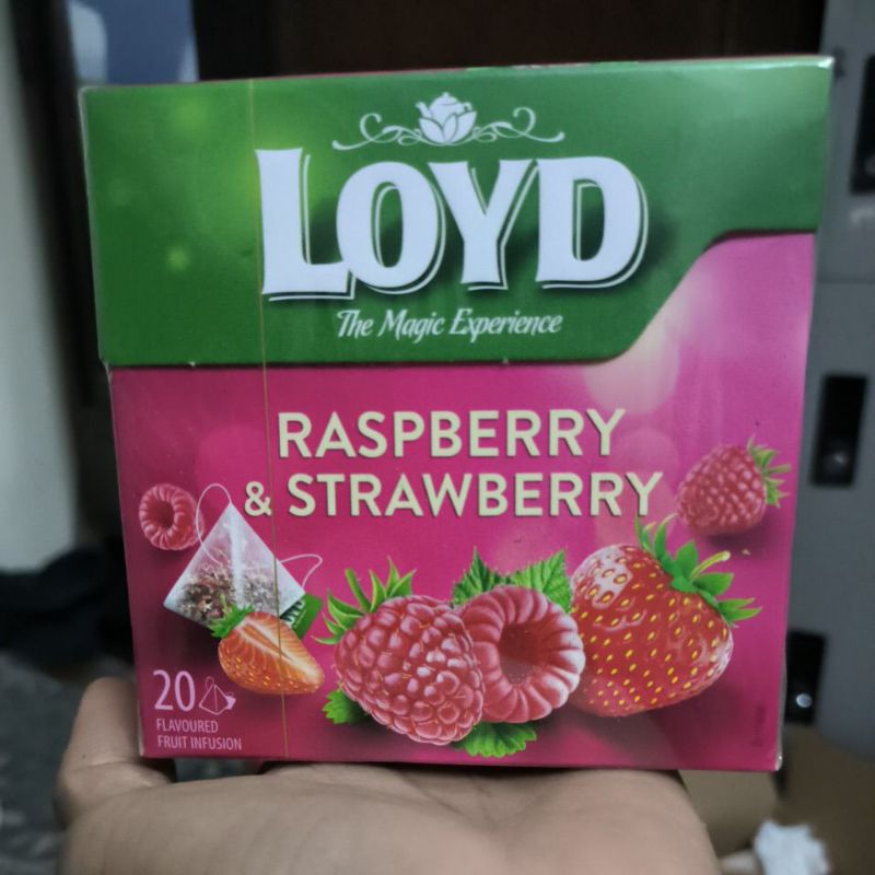 The Magic Experience Raspberry and Strawberry Filter Bag Fruit Tea (Box ...