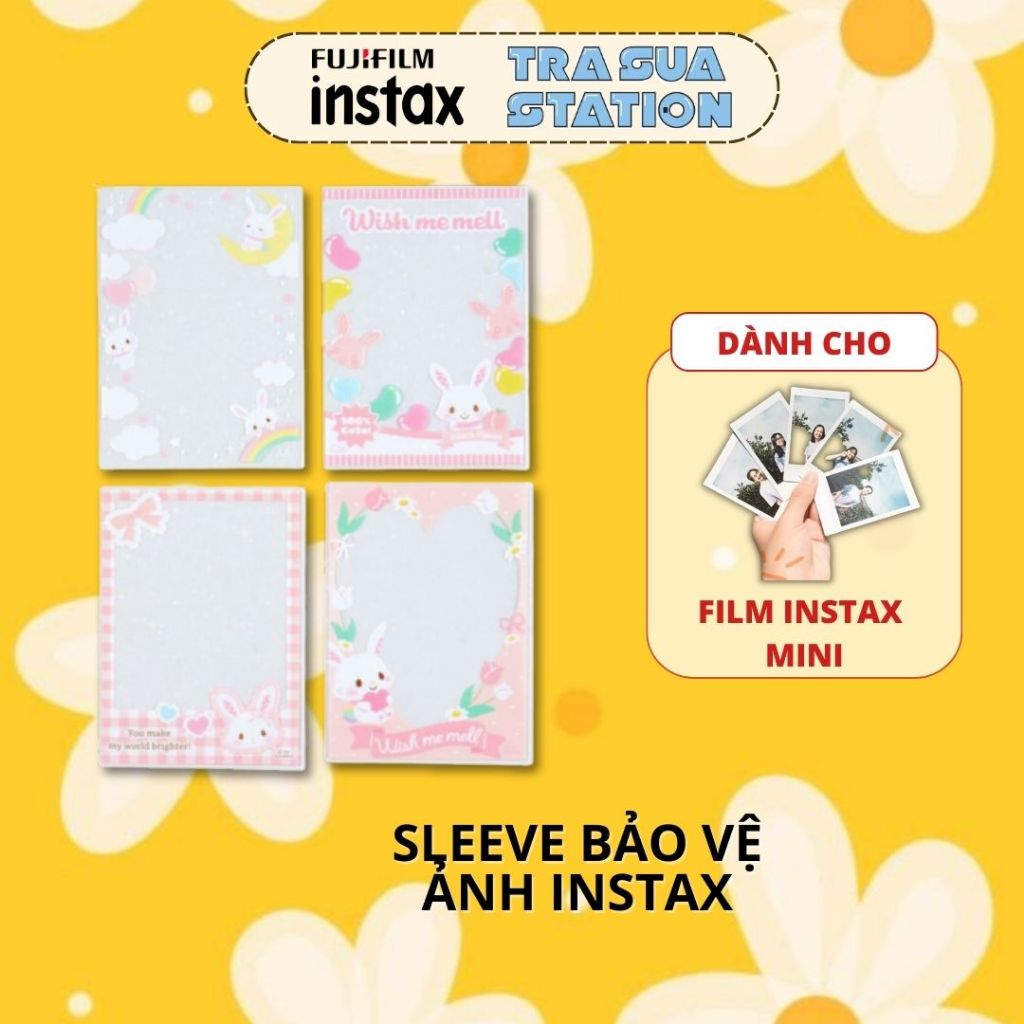 Set of 20 Sleeves to Protect Kpop Idol Cards/ Pola Photos/ Instax Mini ...