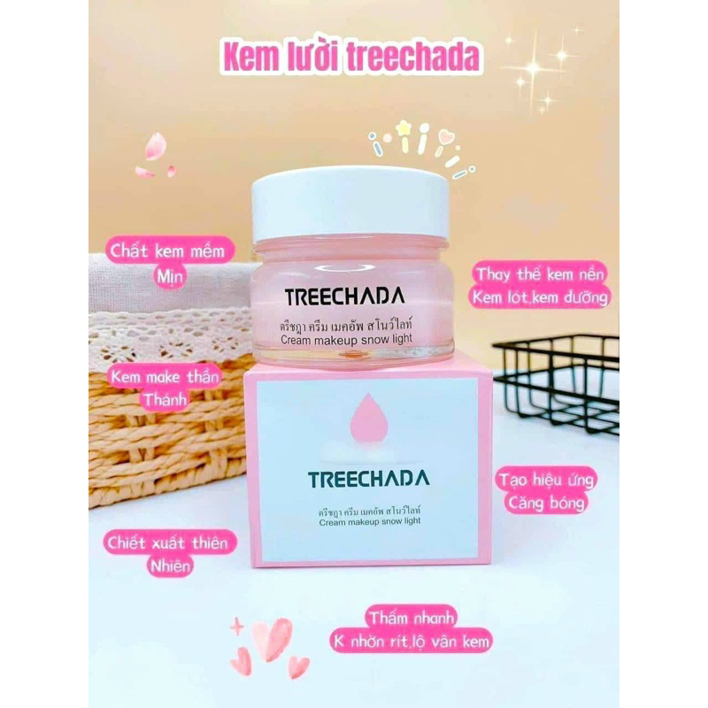 TREECHADA Skin Tone Lifting Makeup Cream - Made in Thailand | Shopee Singapore
