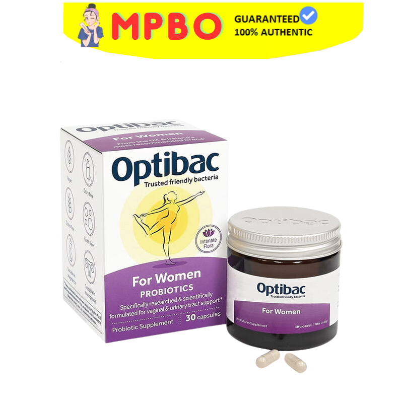 Doctor Cung Optibac Purple - Gynecological Probiotics, Intimate Care ...