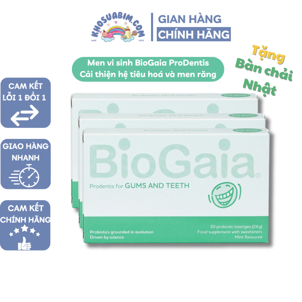 Biogaia ProDentis dental probiotic lozenges help improve the digestive ...