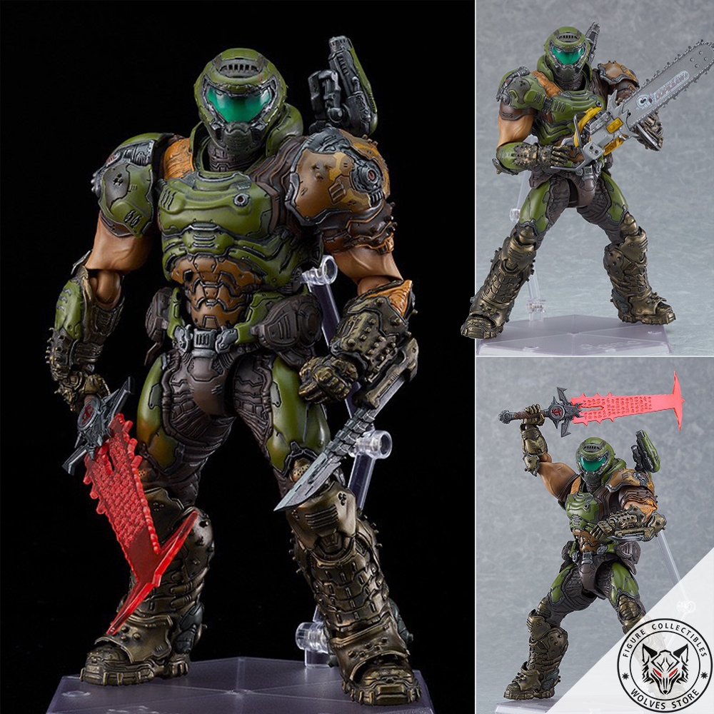 Original Figma SP140 Model: Figma Doom Slayer (Doom Eternal) | Shopee ...