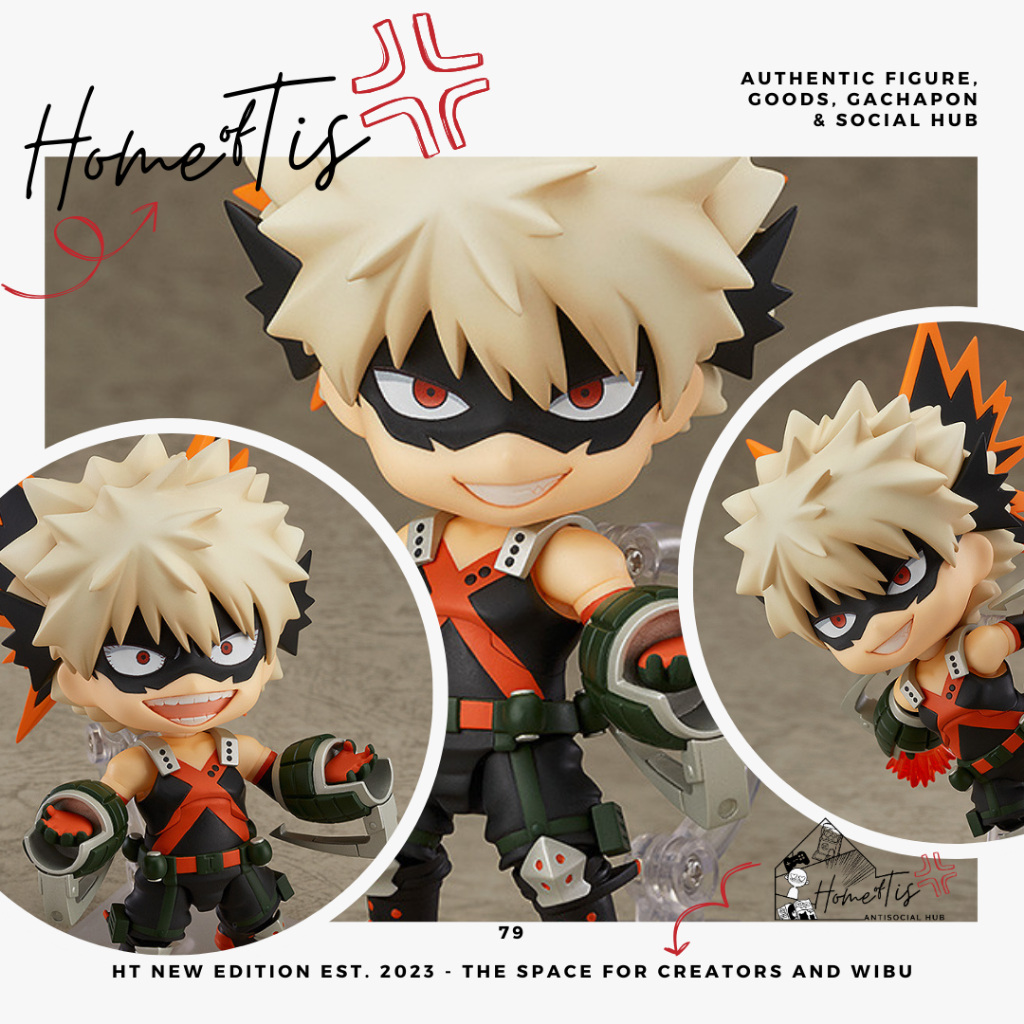 [Pre-Onowned] Nendoroid 705 Boku no Hero Academia Bakugo Katsuki Hero's ...