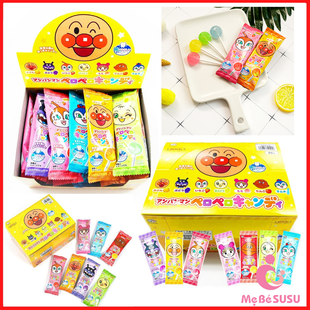 Fujiya Anpanman lollipops come in 6 Japanese flavors June 2025 | Shopee ...