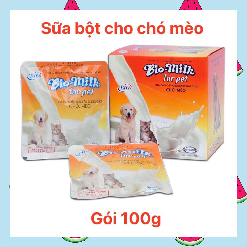 Premium Milk Powder For Puppies, Kittens, Dogs And Cats | Bio MILK 100G ...