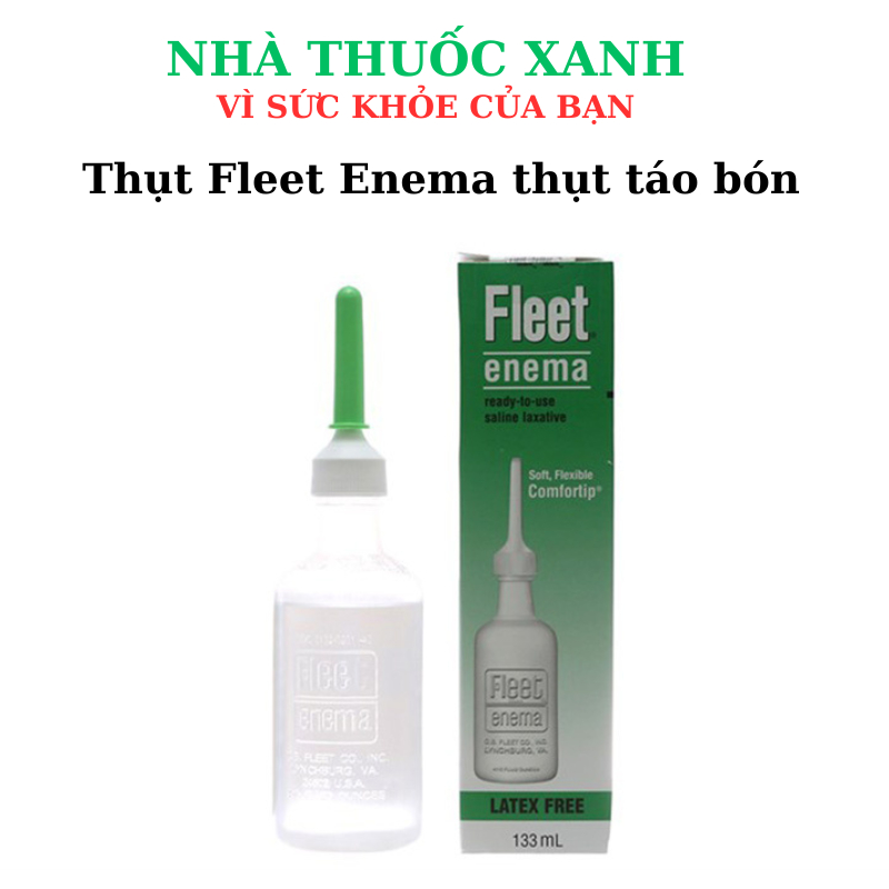 Fleet Enema Indentation Constipation For Adults, Cleansing Colon (133ml ...