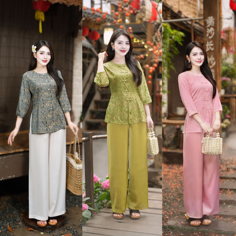 Dharma clothes for going to temples, modern Buddhist robes for going to ...