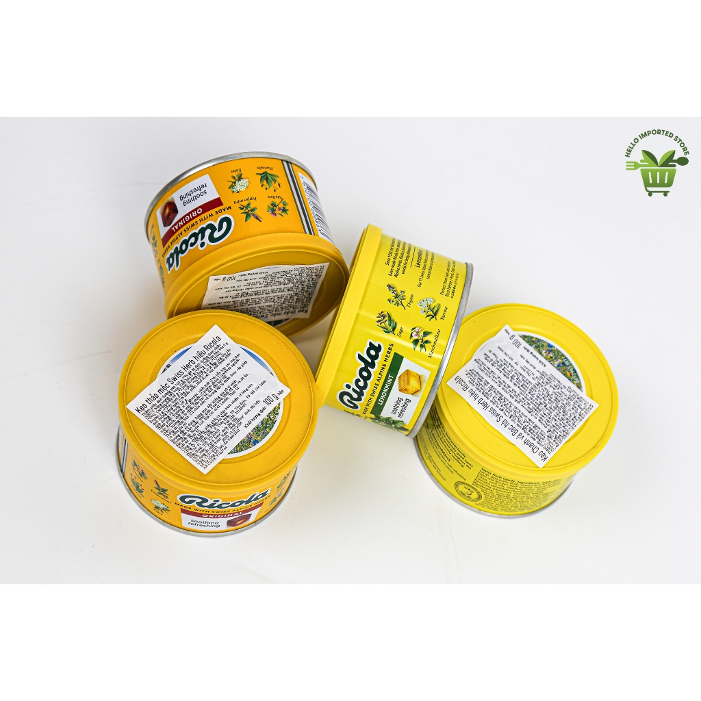 Ricola Swiss Herb Candy - Tin box 100g | Shopee Singapore