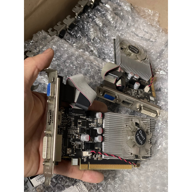 Nvidia GT520 video Card with full video port installed on genuine ...