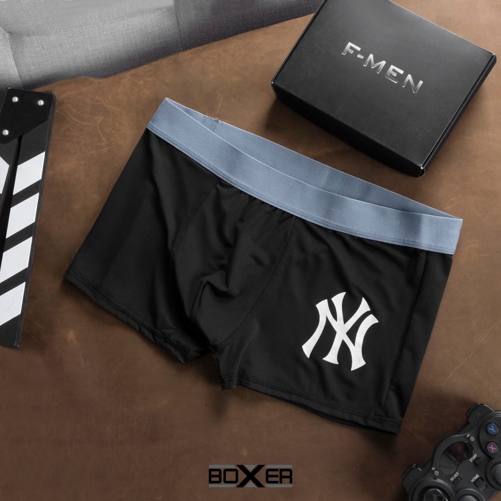 Men's boxers, high-quality men's underwear in cold elastic color ...