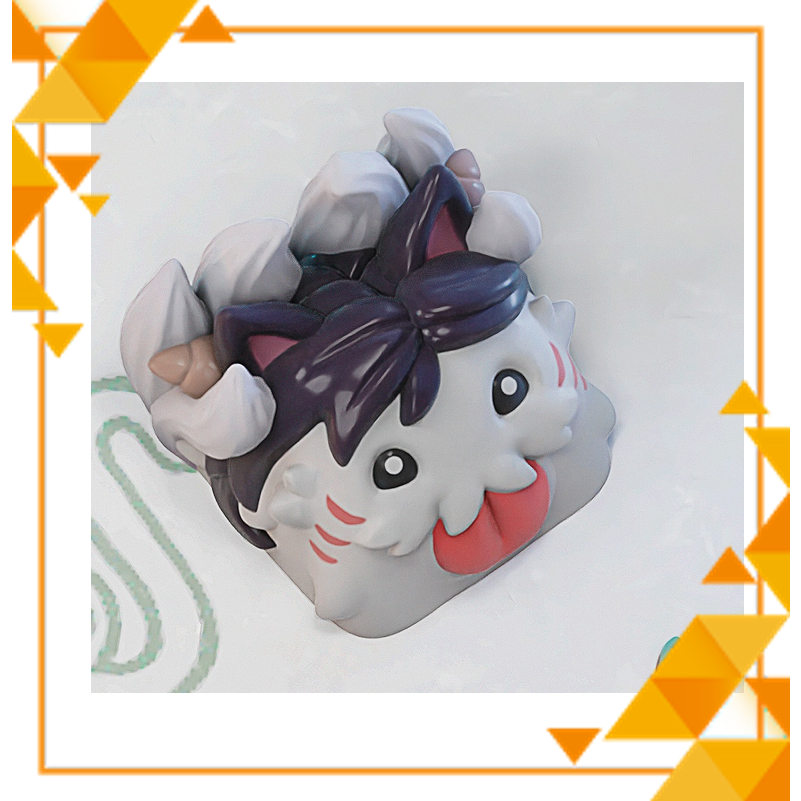 Keycap Gaming League of Legends Poro Ahri (3D Printing) | Shopee Singapore