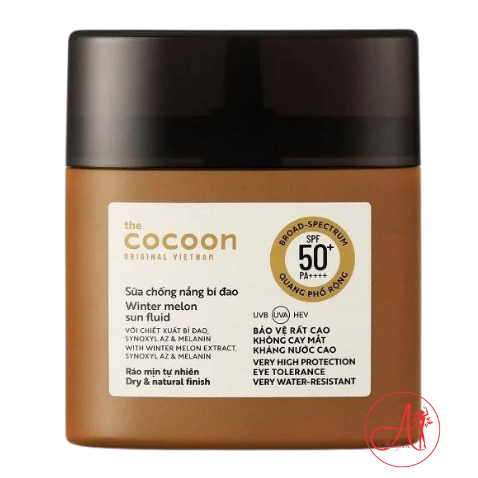 Cocoon Winter Melon Sun Fluid Broad-Spectrum SPF 50+ PA++++50ml ...