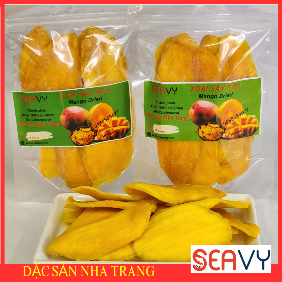 Nha Trang dried mango, type 1 soft mango meat, no fiber, no sugar, 1kg ...