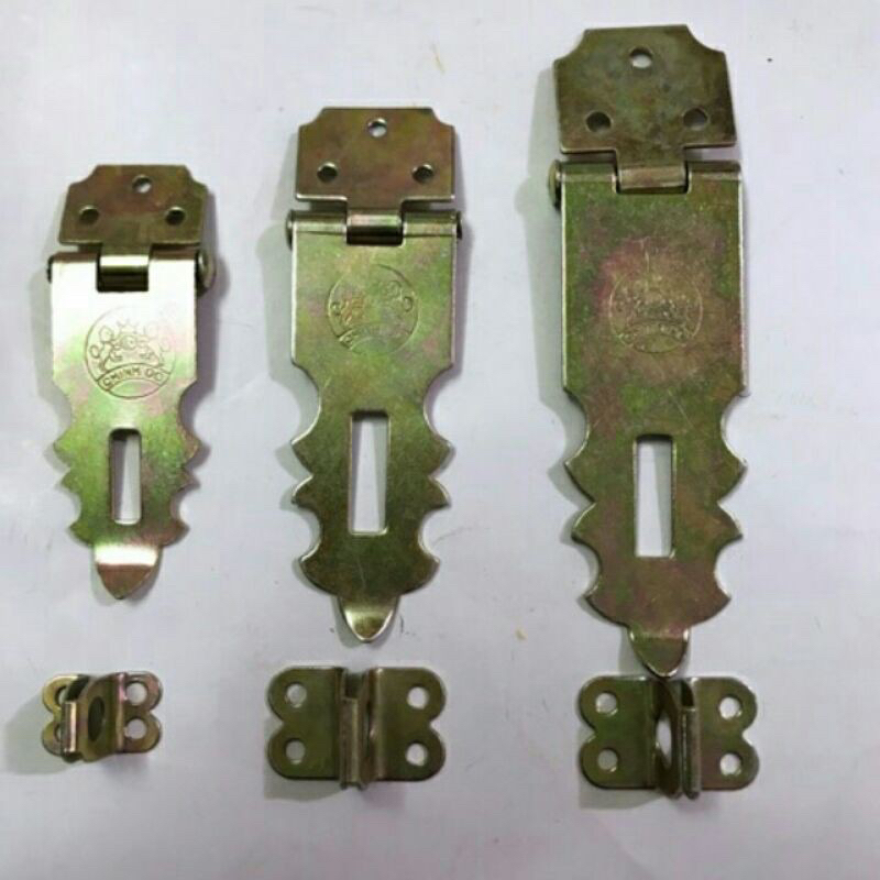 Lock the Box.Hinged trunk latch to lock trunks and door cabinets (1 ...