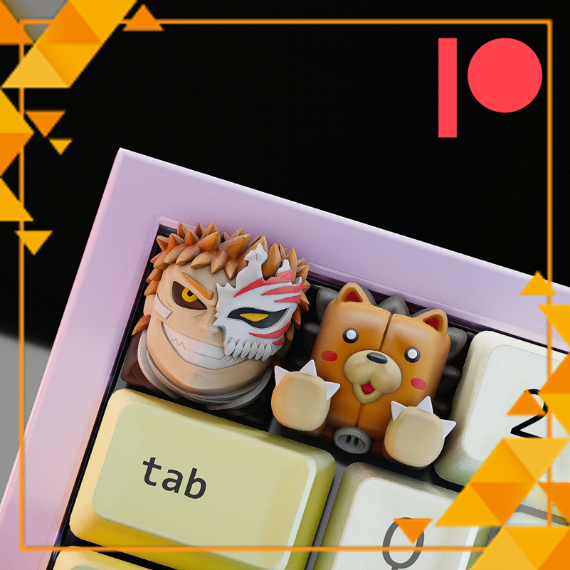 Anime Bleach Ichigo Keycap (3D Printed Billet) | Shopee Singapore