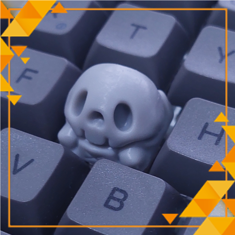 Cute Keycap Character Skull (3D Printed Billet) | Shopee Singapore