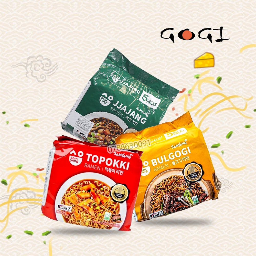 Topokki Korean Spicy Noodles / Bulgogi / Jjang 80g (40 Packs) | Shopee ...
