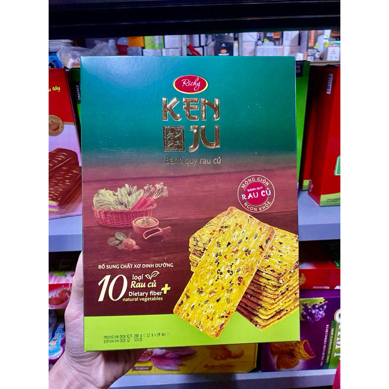 Kenju cake with vegetable flavor 288g box | Shopee Singapore