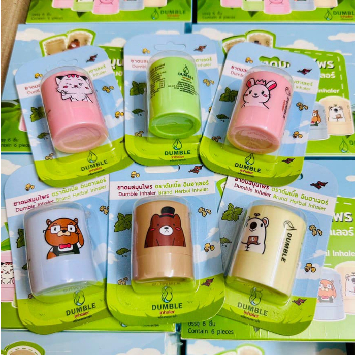 Dumble Inhaler Thai Herbal Nasal Decongestant Inhaler | Shopee Singapore