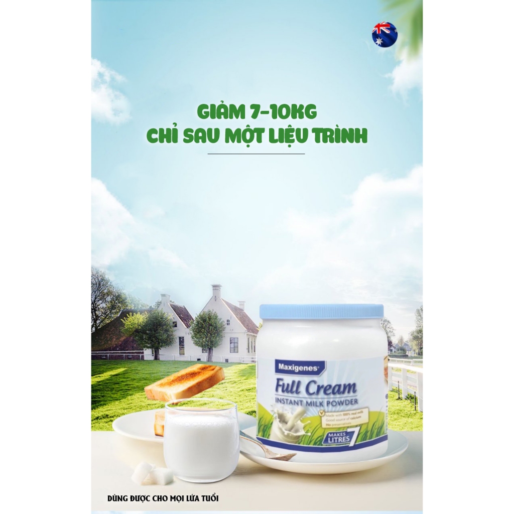 [Full Cream Powder - Australia] Genuine Maxigenes Full Cream Milk ...
