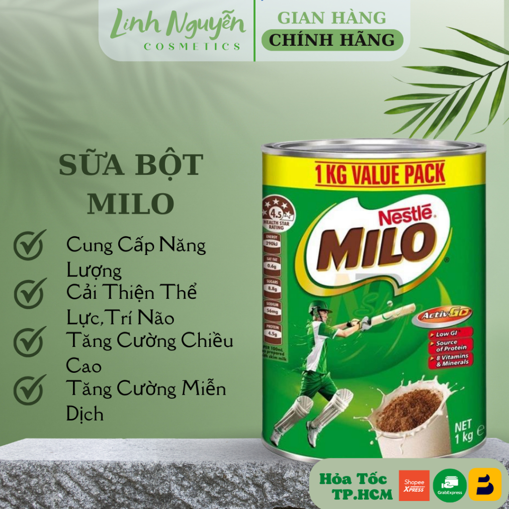 Nestle Milo Australian Milk 1kg (For children from 2 years old ...