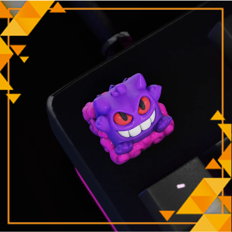 Keycap Anime Pokemon Gengar | Shopee Singapore