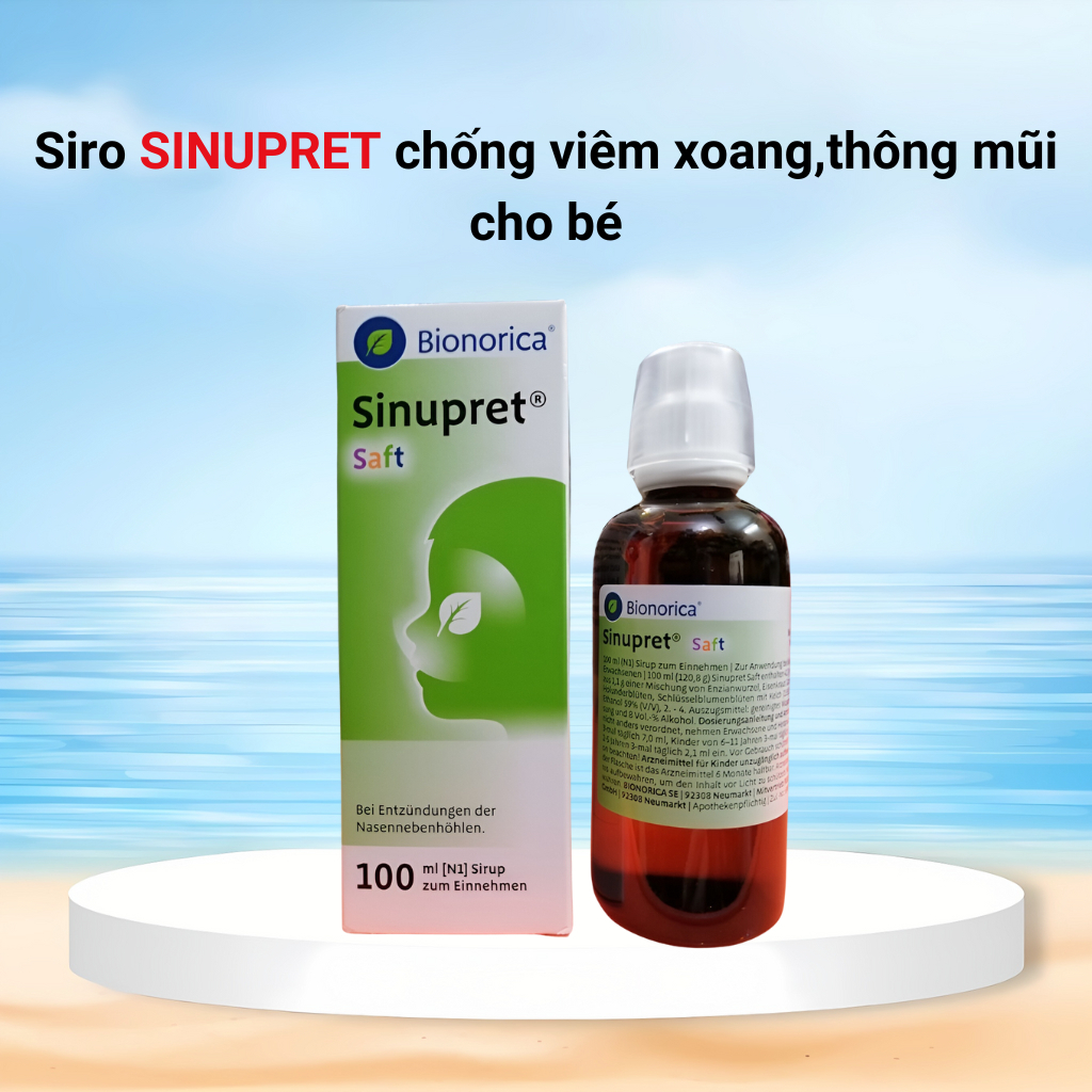 Sinupret syrup 100ml bottle | Shopee Singapore