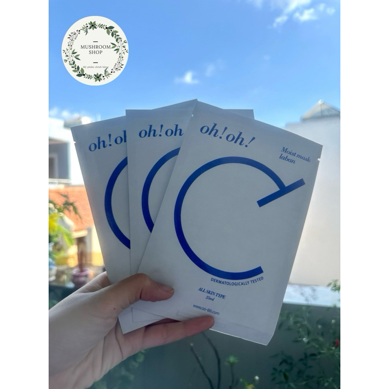 Oh Oh Moist Mask Laban Intensive Moisturizing Mask 25ml | Shopee Singapore