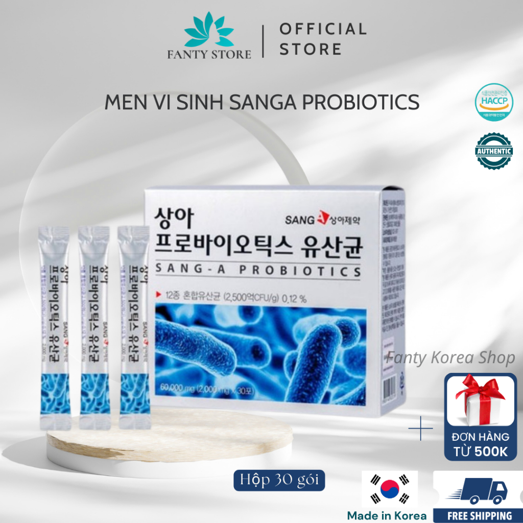 Korean Sang A Probiotics - Supports reducing constipation, indigestion ...