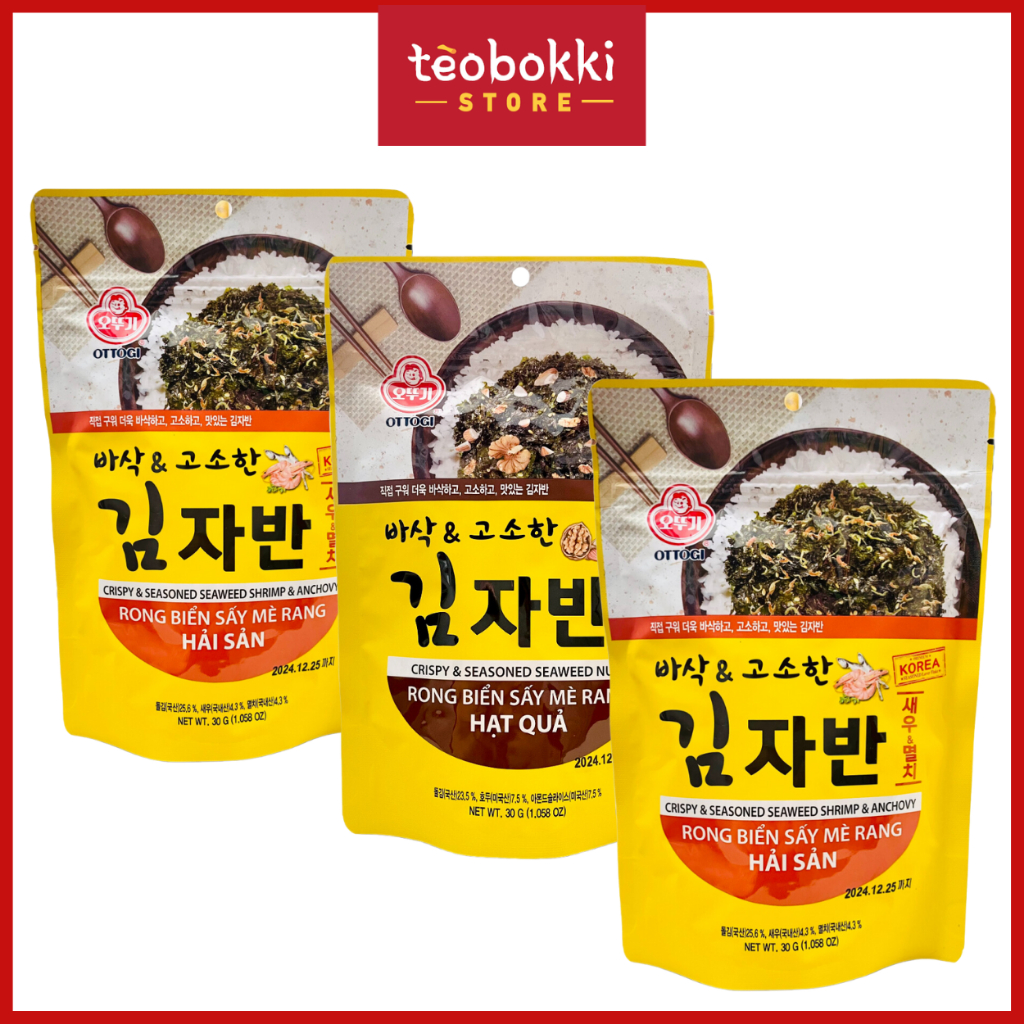 Seaweed mixed with rice, Ottogi roasted sesame dried seaweed with many ...