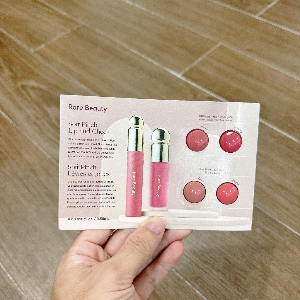 Sample Sample Sample Sample Blush And Lipstick rare beauty | Shopee ...