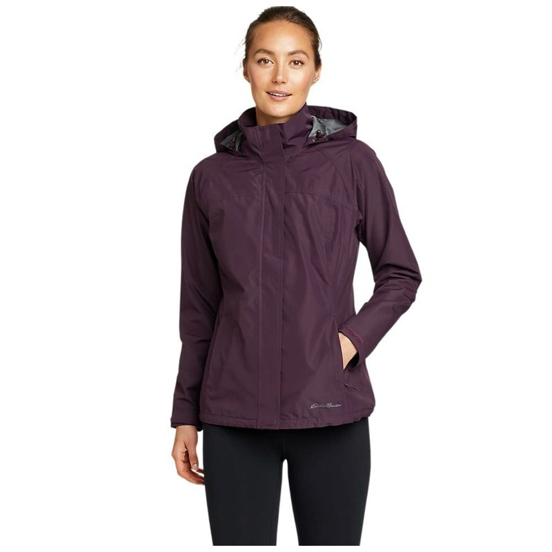 TREKKING Eddie Bauer women's rainJacket, Rainfoil Jacket Lightweight trekkingJacket, absolutely ...