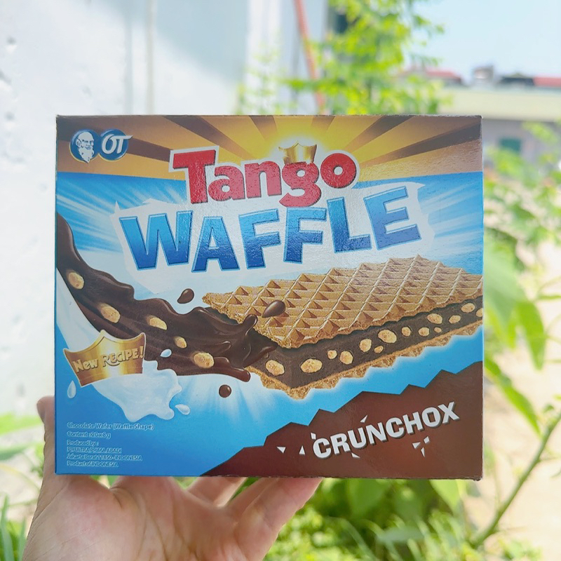Tango Waffle Chocolate Flavor Box 160g (8g x 20 pieces) | Shopee Singapore
