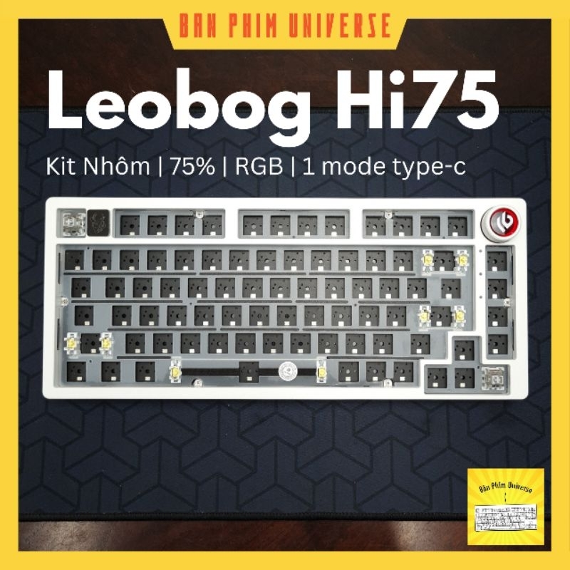 Leobog Hi75 Mechanical Keyboard Kit Full Aluminum | Rgb Led | Down ...