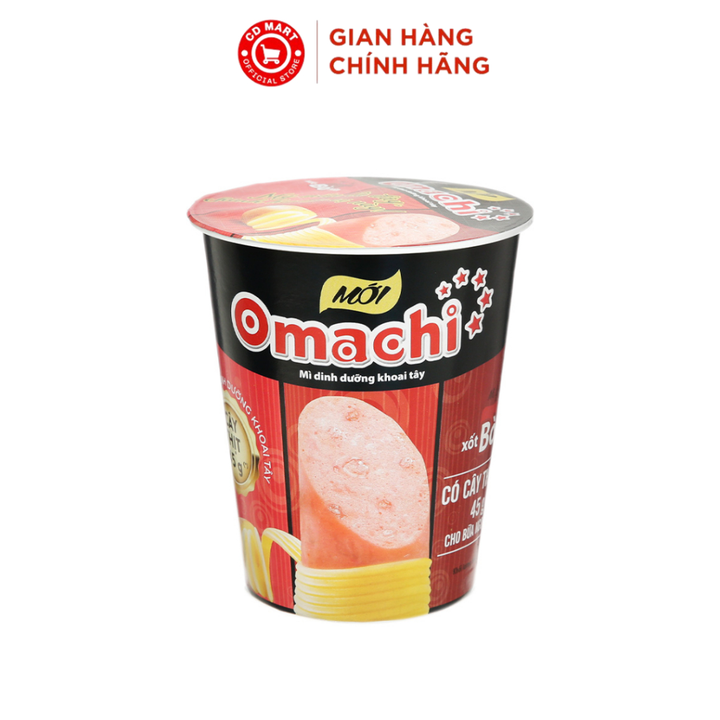 Box Of 24 Omachi Potato Noodles With Beef Stew & Ribs And Fruit Stew ...