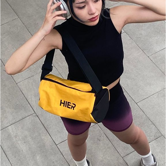 Genuine LINEAR BRAND HIER BRAND mini sports crossbody bag Clear ...