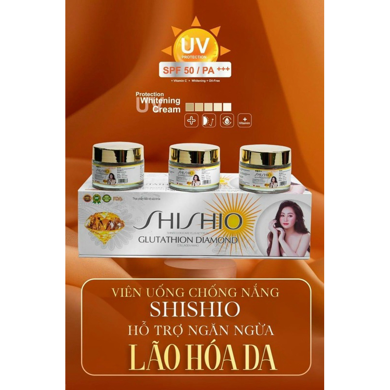 Shishio Kim Honey Sunscreen, Glutathion Whitening Oral Tablet, Bright ...
