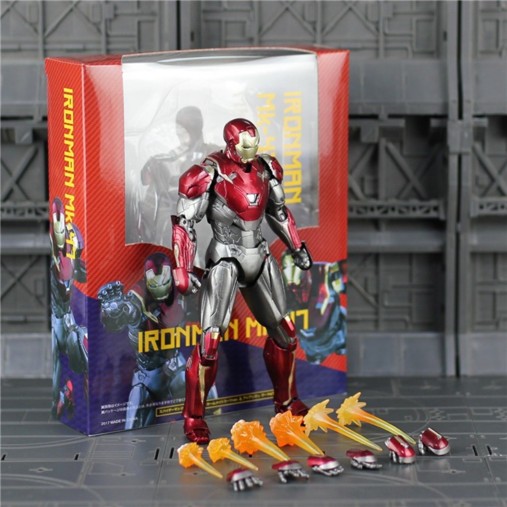 Iron man Mark 47 MK47 Spider man Homecoming SHF Full Box | Shopee Singapore