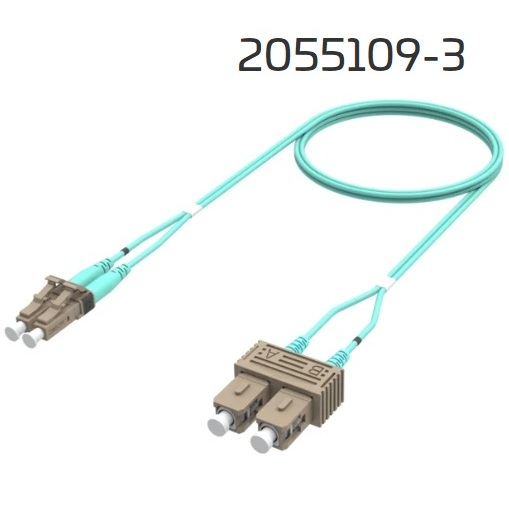 Sc-lc Optical Jumper Wire, Duplex, Multimode 3m OM3 AMP / CommScope ...