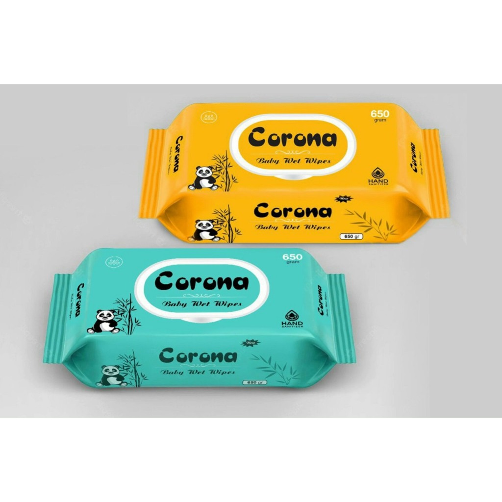 [5 Packs] Premium Corona wet wipes 650gr, super large odorless bag ...