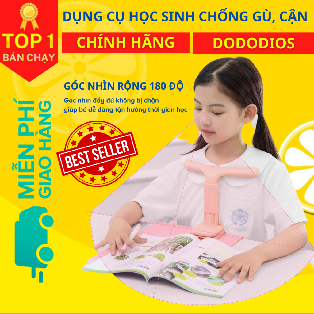 Chin Support Tool Clipped to the Desk Top for Students When Studying ...
