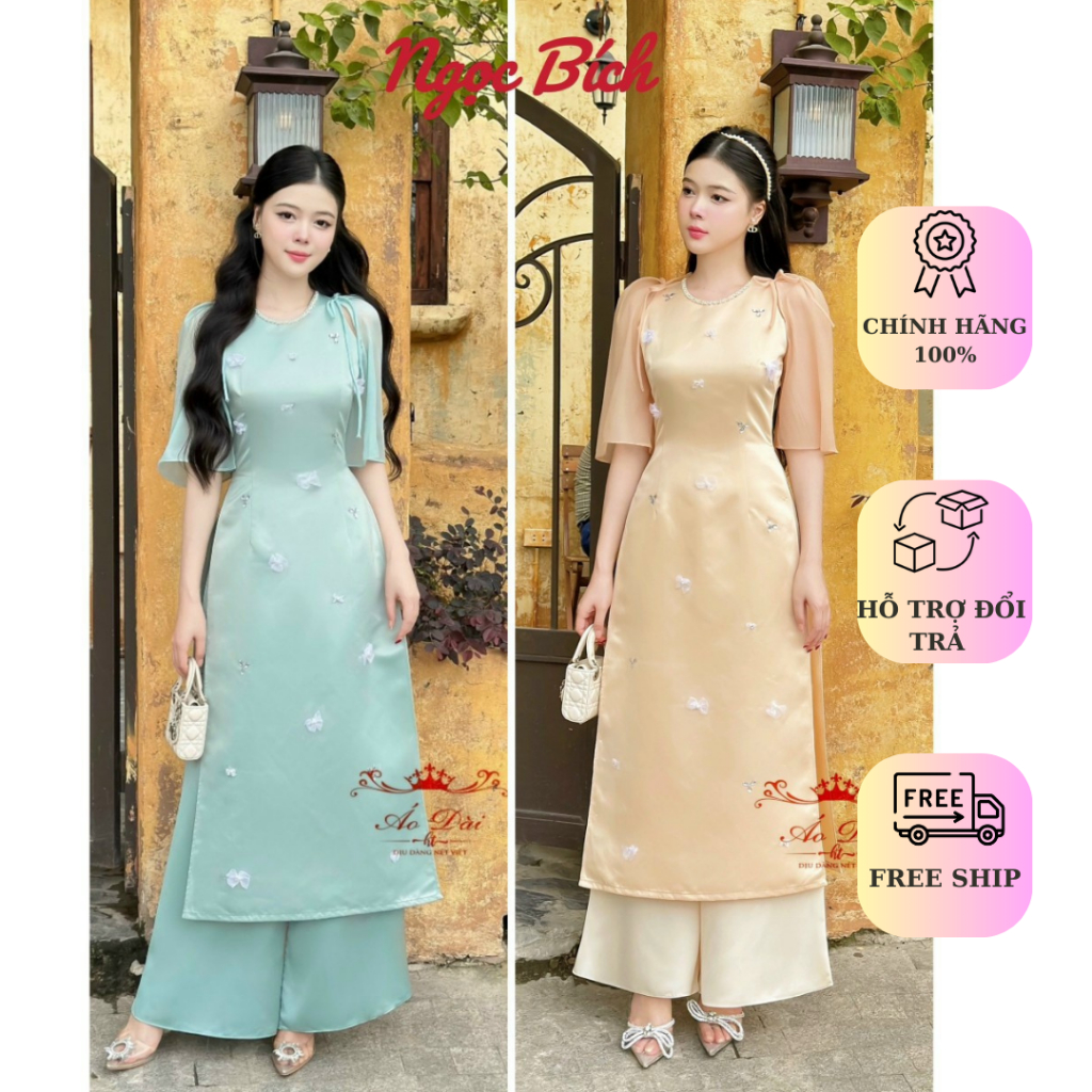 Innovative Ao Dai Ngoc Bich by Lucci.Design | Shopee Singapore