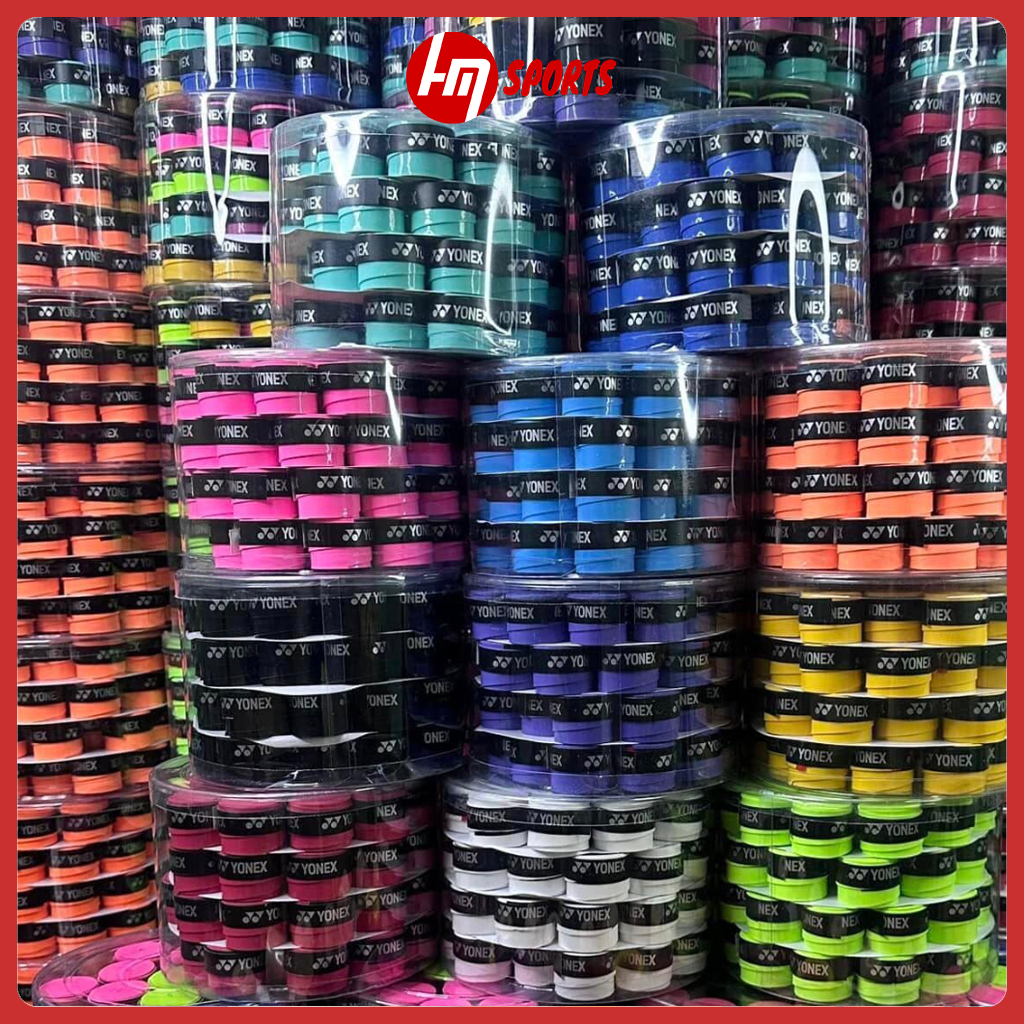 [Combo of 5 wraps] Yonex Badminton Racket Grips, Badminton and Tennis ...