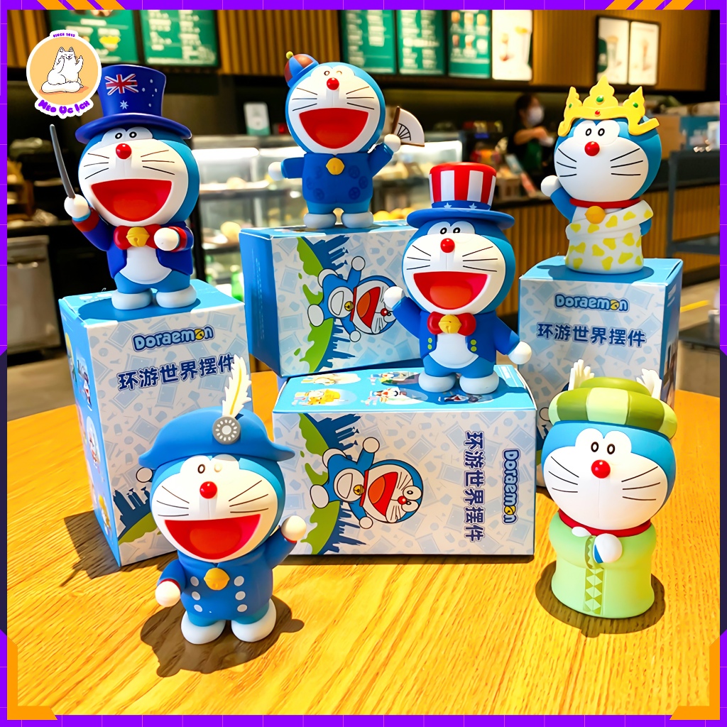 Blindbox blind box DORAEMON model adventures and famous themes | Small ...