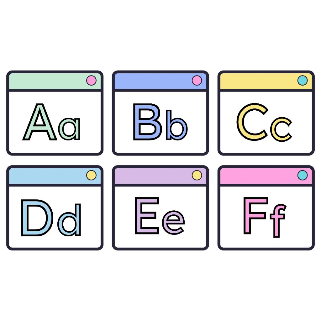 Flashcard Alphabet - ABC Alphabet learning materials - Learning ...
