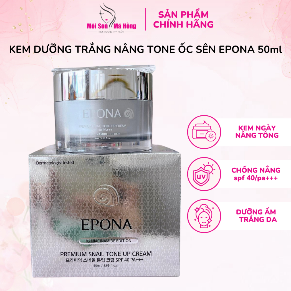 Epona Snail Whitening Cream GENUINE Thin Tone Lifting Cream - Natural ...